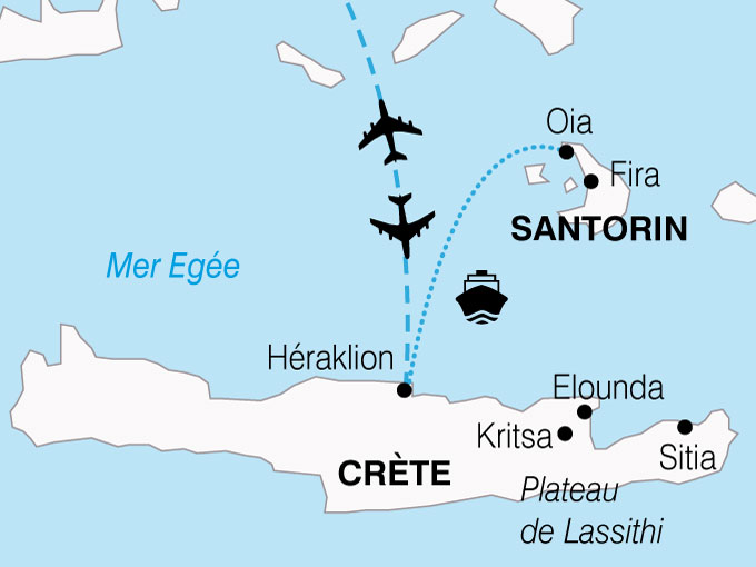Circuit Crète - Grèce : Douceurs Méditerranéennes, entre Crète et ...
