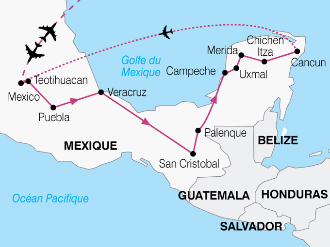 Circuit au Mexique : L'Essentiel du Mexique 12 jours - Salaün Holidays
