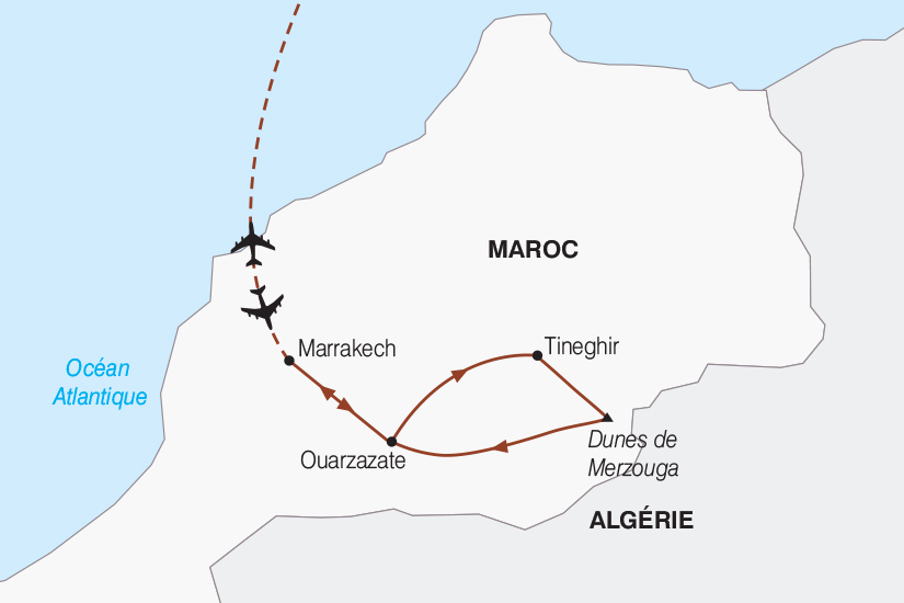 Circuit De Marrakech a Merzouga en 4x4, Sud Marocain, Maroc avec ...