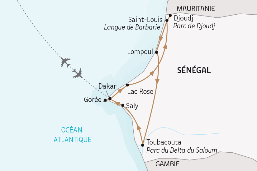 Le Sénégal, des dunes du Dakar au delta du Saloum