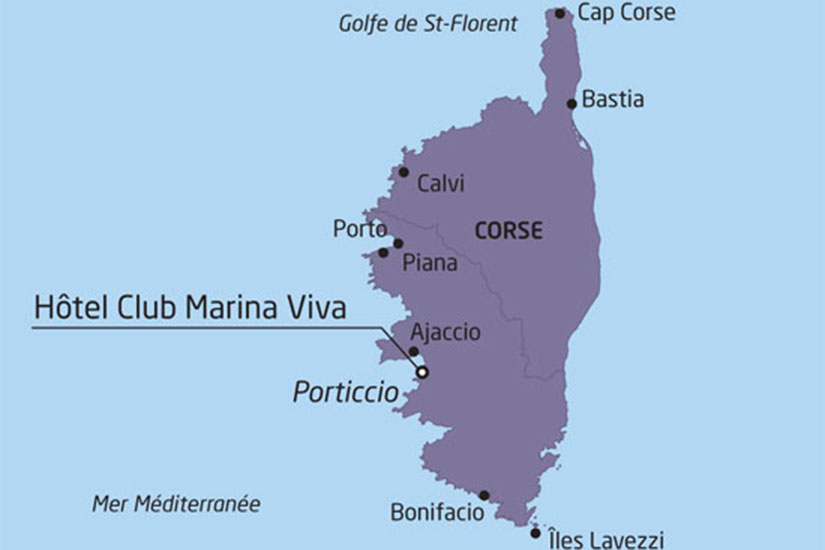 Séjour corse (france), corse : séjour au club marina viva 3*** à ...